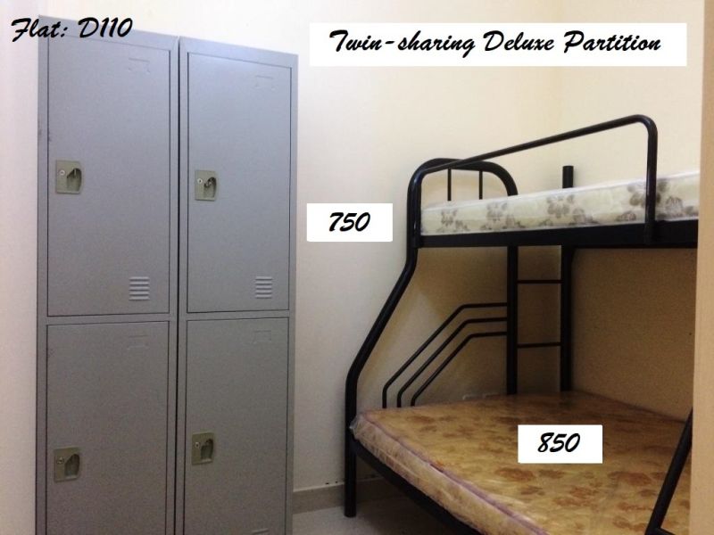 NEAT PARTITIONS OR BEDSPACES AVAILABLE FOR INDIAN MALES IN ALL RIGGA ...